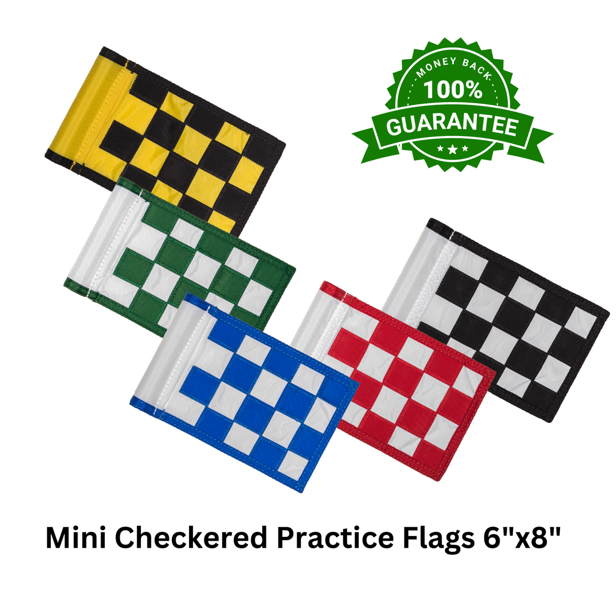 Purchase Mini Checkered Practice Flags 6"x8" Online in the USA